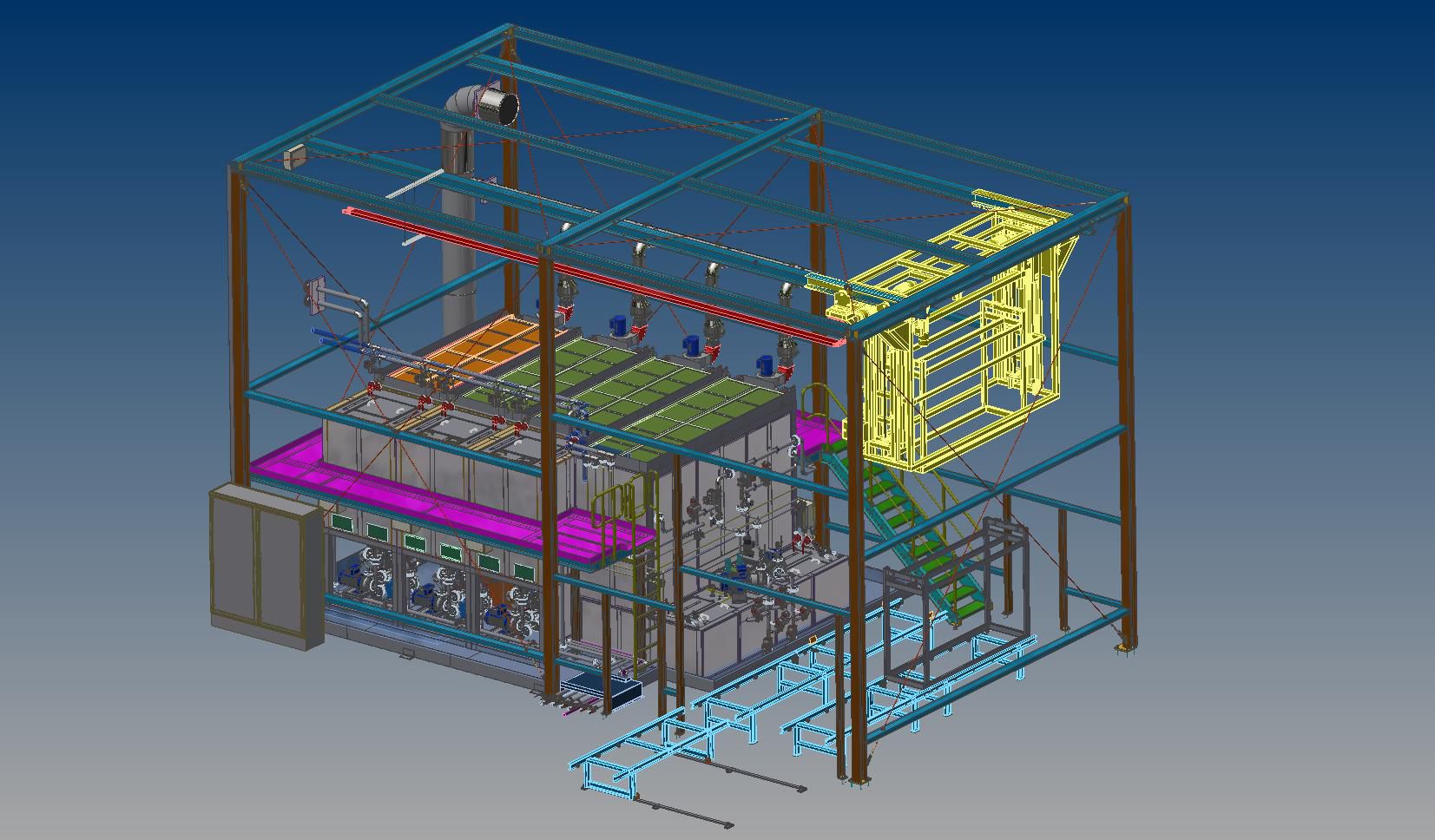 Vollautomatische 4-Zonen-Entlackungsanlage erfolgreich in Betrieb ...